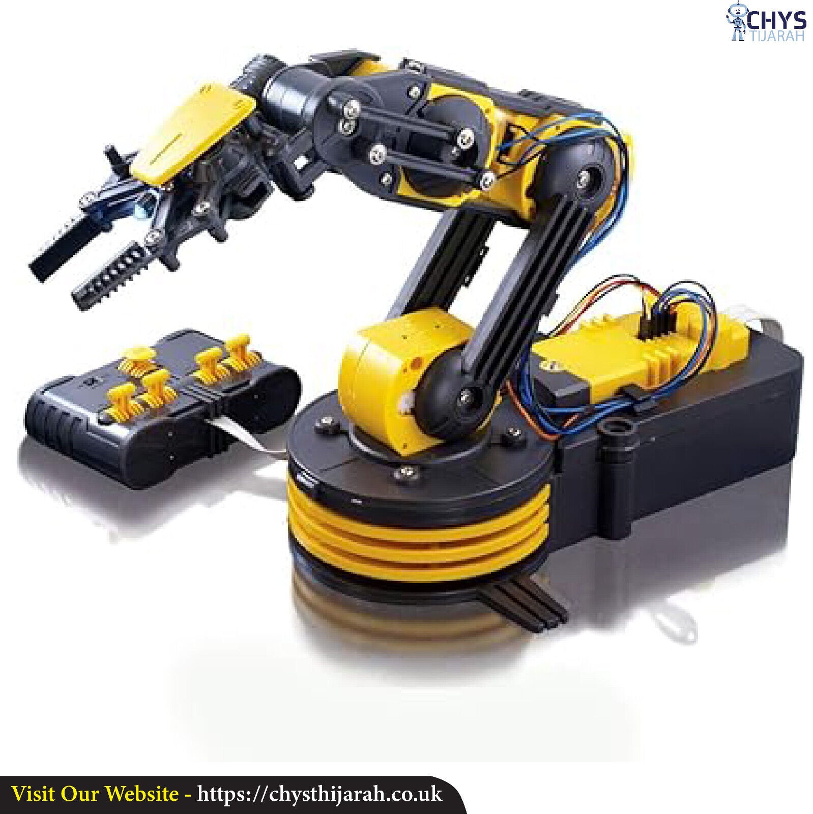 Build Your Own Robot Arm - Battery Powered Motorised STEM Project